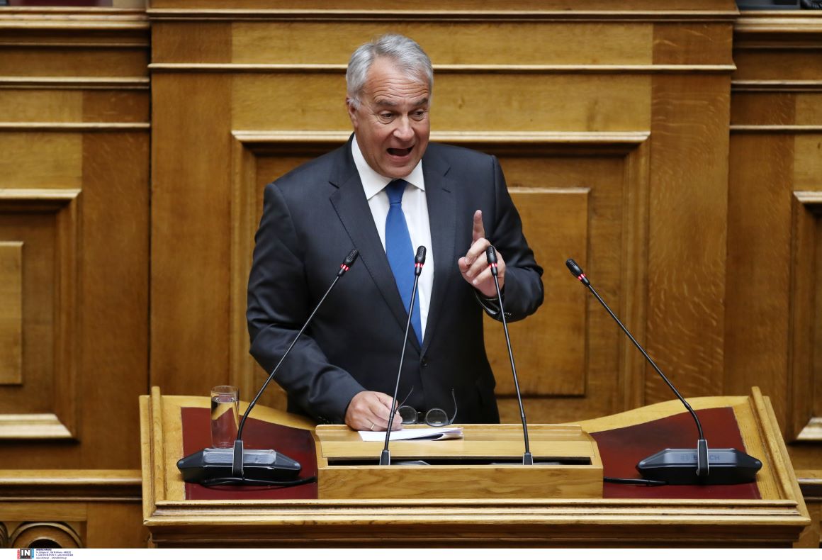 Βορίδης στη Βουλή: «Αν είσαι λεβέντης σήκω όρθιος να πεις ότι η ...