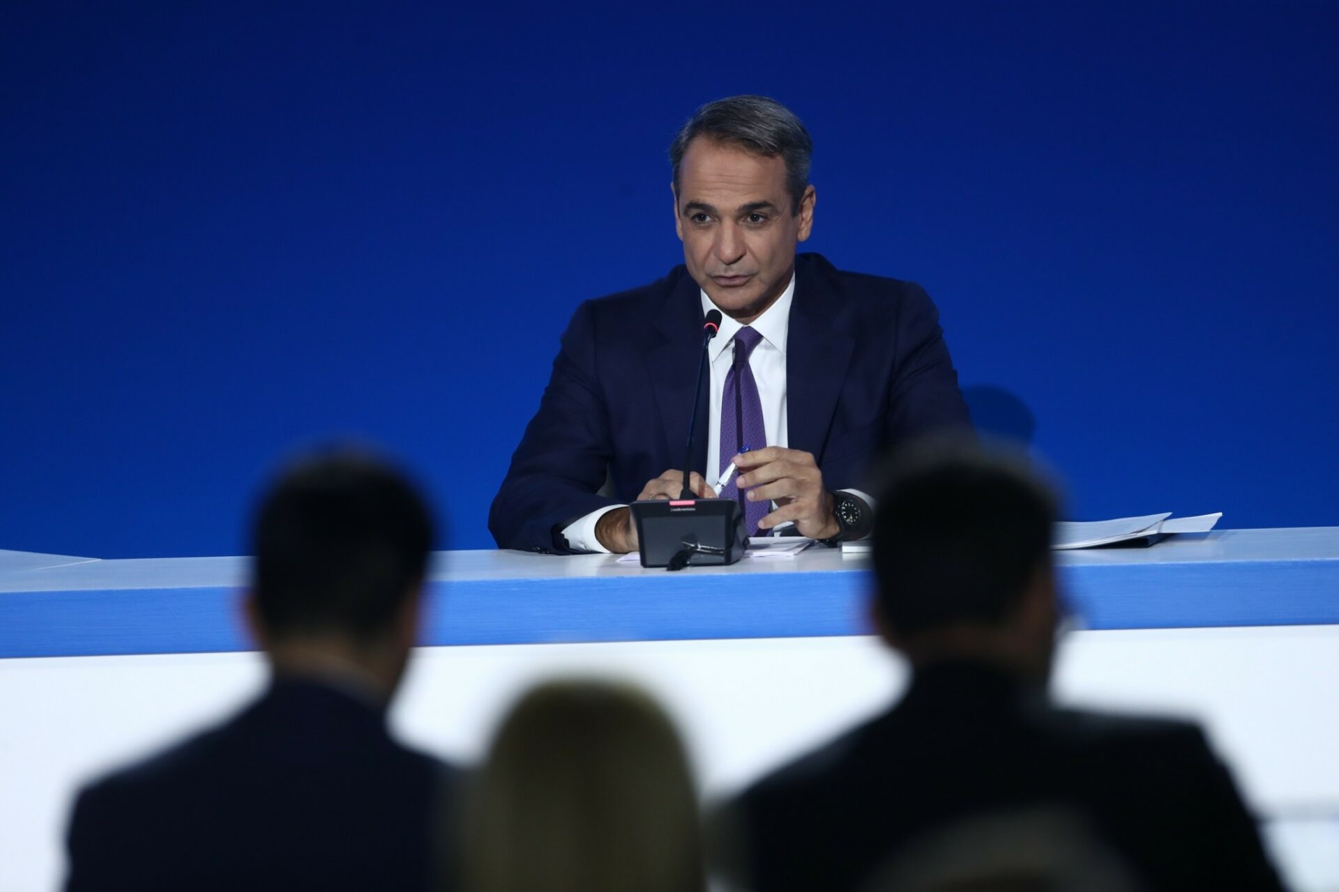 Μητσοτάκης στη συνέντευξη Τύπου στη ΔΕΘ: "Οι εκλογές θα γίνουν το 2027 ...